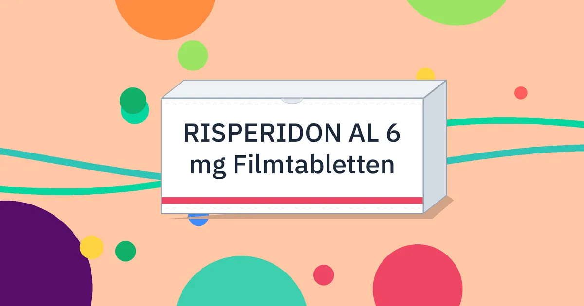 Symbolbild: Packung mit der Aufschrift RISPERIDON AL 6 mg Filmtabletten (PZN 03332808) – Verfügbarkeit und Bezug in Apotheken in Frankfurt am Main