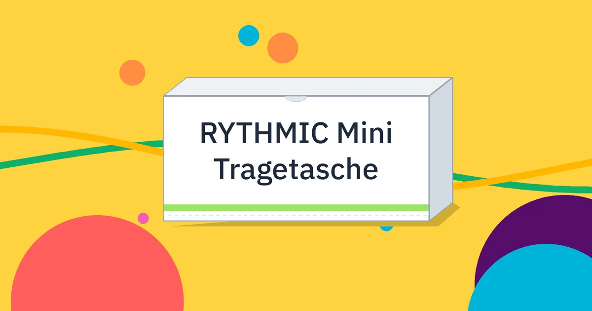 Symbolbild: Packung mit der Aufschrift RYTHMIC Mini Tragetasche (PZN 17865253) – Verfügbarkeit und Bezug in Apotheken in Frankfurt am Main