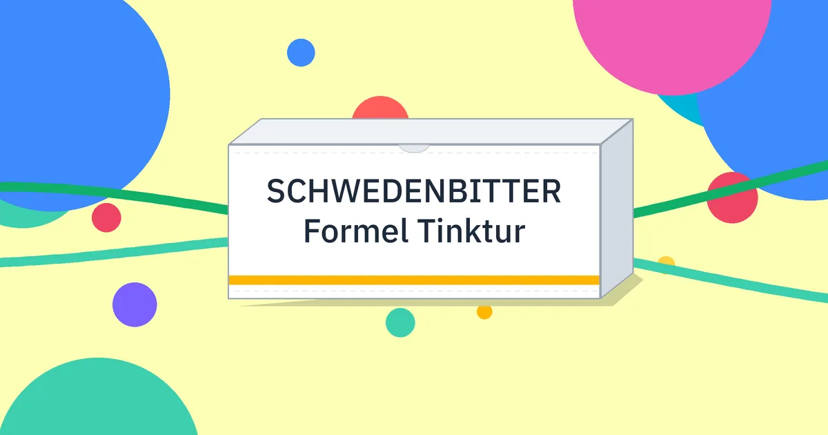 Symbolbild: Packung mit der Aufschrift SCHWEDENBITTER Formel Tinktur (PZN 17186888) – Verfügbarkeit und Bezug in Apotheken in Frankfurt am Main