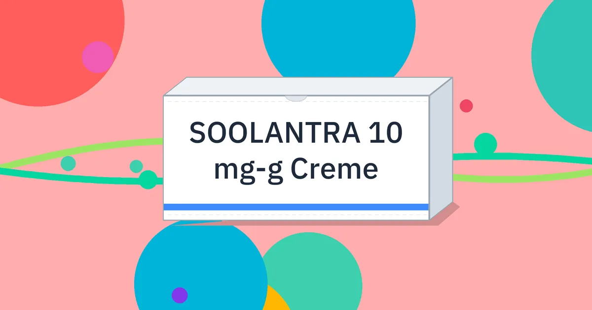 Symbolbild: Packung mit der Aufschrift SOOLANTRA 10 mg-g Creme (PZN 12568935) – Verfügbarkeit und Bezug in Apotheken in Frankfurt am Main