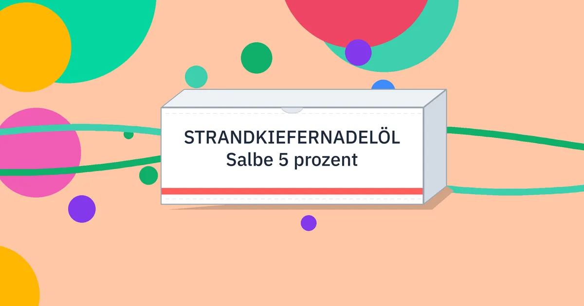 Symbolbild: Packung mit der Aufschrift STRANDKIEFERNADELÖL Salbe 5 prozent (PZN 18901488) – Verfügbarkeit und Bezug in Apotheken in Frankfurt am Main