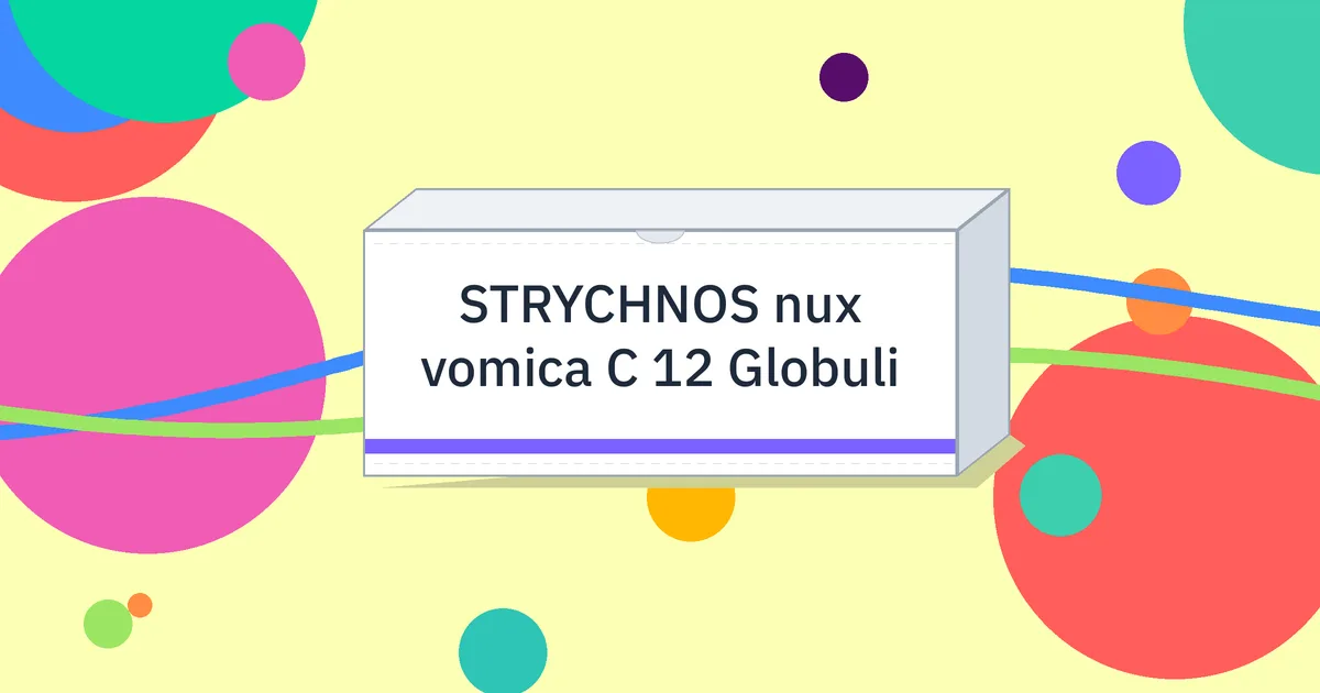 Symbolbild: Packung mit der Aufschrift STRYCHNOS nux vomica C 12 Globuli (PZN 16671038) – Verfügbarkeit und Bezug in Apotheken in Frankfurt am Main