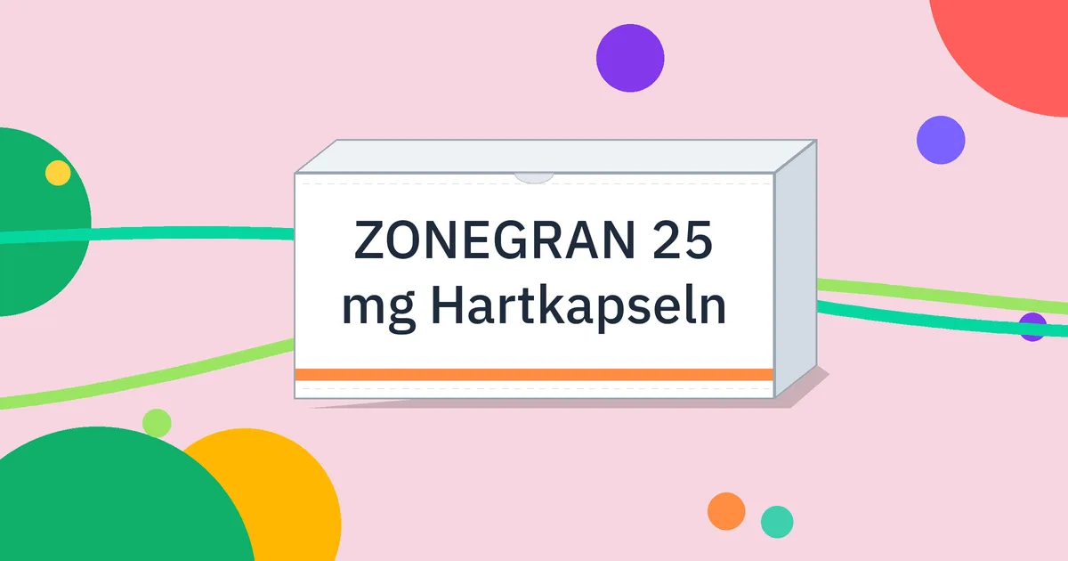Symbolbild: Packung mit der Aufschrift ZONEGRAN 25 mg Hartkapseln (PZN 02475322) – Verfügbarkeit und Bezug in Apotheken in Frankfurt am Main