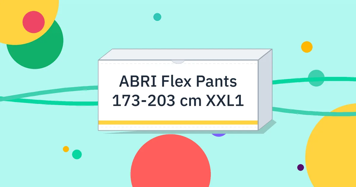 Symbolbild: Packung mit der Aufschrift ABRI Flex Pants 173-203 cm XXL1 (PZN 11323775) – Verfügbarkeit und Bezug in Apotheken in Frankfurt am Main