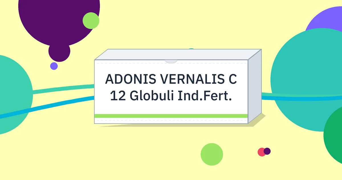 Symbolbild: Packung mit der Aufschrift ADONIS VERNALIS C 12 Globuli Ind.Fert. (PZN 17690629) – Verfügbarkeit und Bezug in Apotheken in Frankfurt am Main