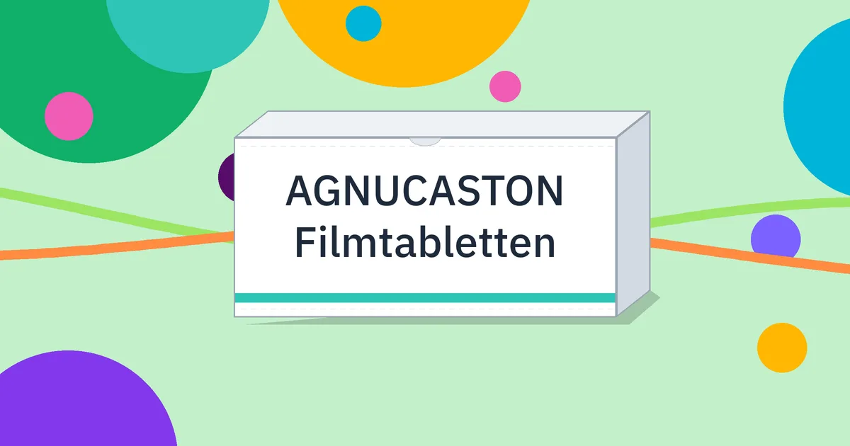 Symbolbild: Packung mit der Aufschrift AGNUCASTON Filmtabletten (PZN 04400908) – Verfügbarkeit und Bezug in Apotheken in Frankfurt am Main