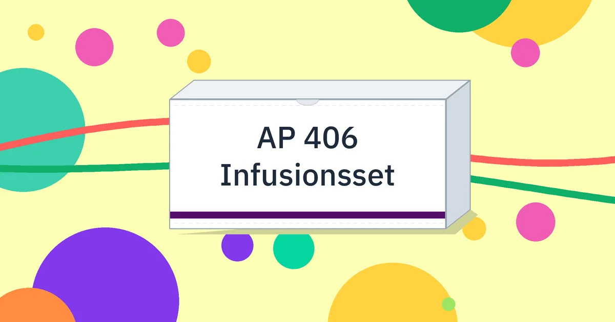 Symbolbild: Packung mit der Aufschrift AP 406 Infusionsset (PZN 20601670) – Verfügbarkeit und Bezug in Apotheken in Frankfurt am Main