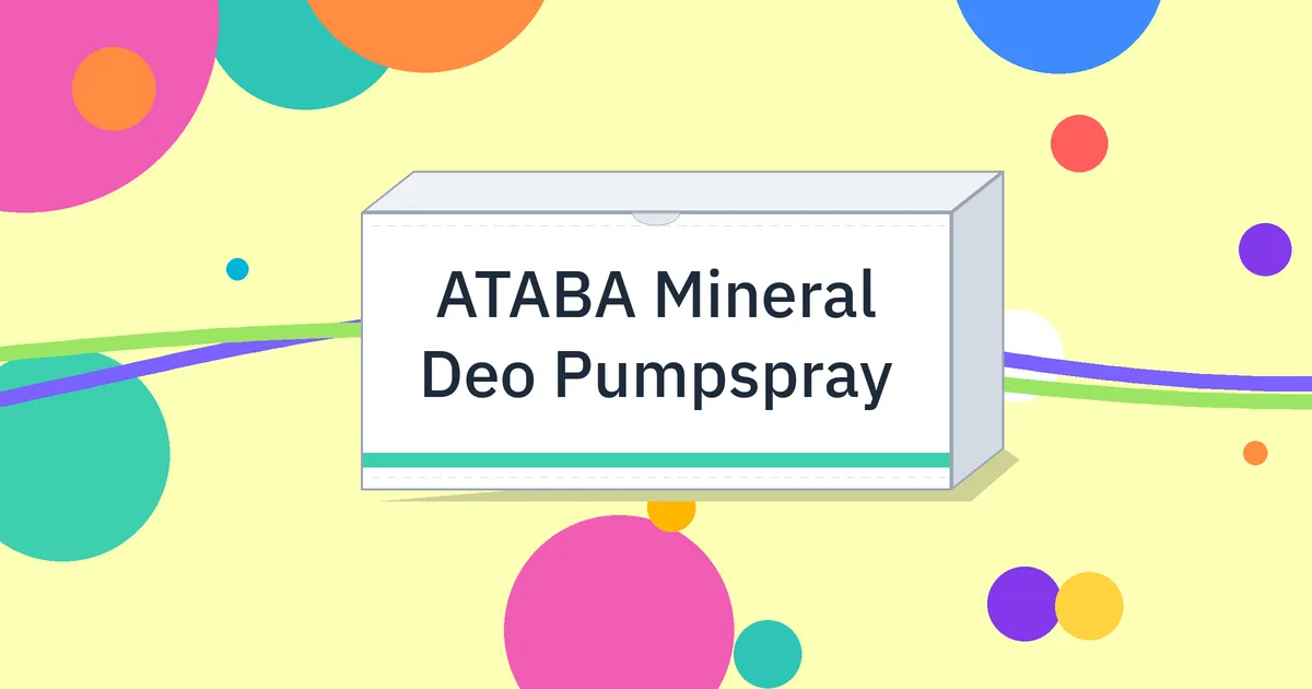 Symbolbild: Packung mit der Aufschrift ATABA Mineral Deo Pumpspray (PZN 04404059) – Verfügbarkeit und Bezug in Apotheken in Frankfurt am Main