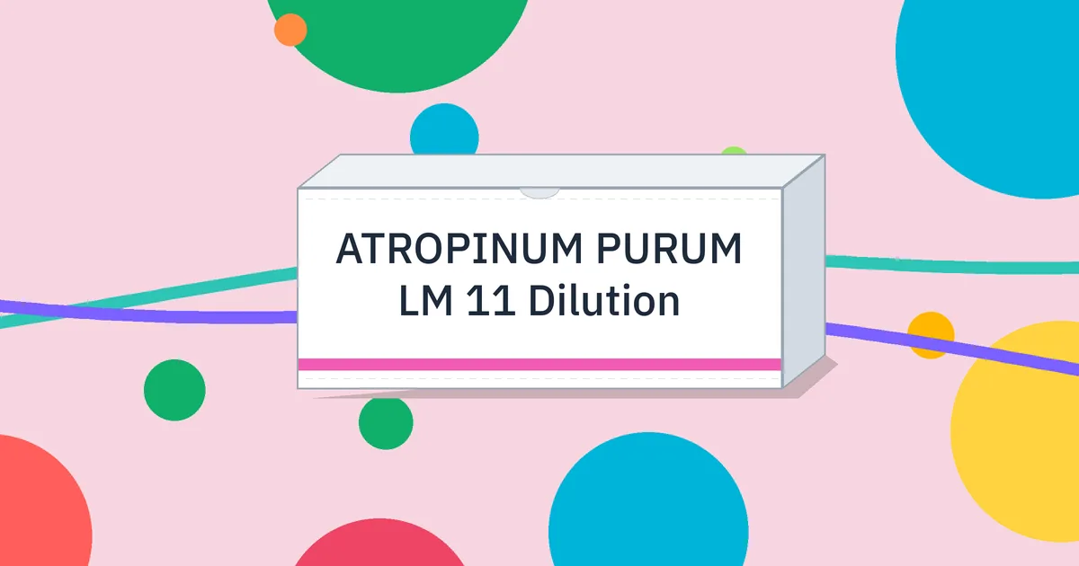 Symbolbild: Packung mit der Aufschrift ATROPINUM PURUM LM 11 Dilution (PZN 12782462) – Verfügbarkeit und Bezug in Apotheken in Frankfurt am Main
