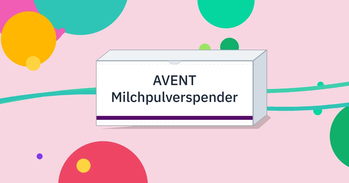 Symbolbild: Packung mit der Aufschrift AVENT Milchpulverspender (PZN 03908160) – Verfügbarkeit und Bezug in Apotheken in Frankfurt am Main
