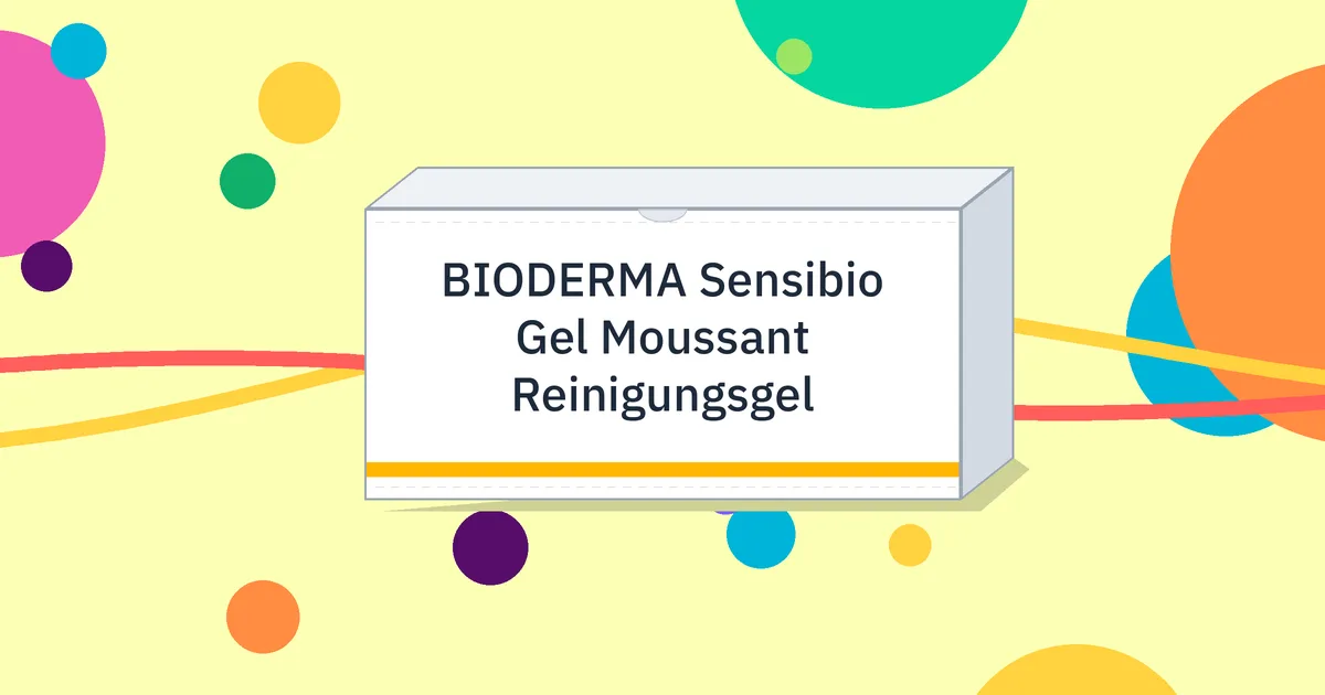 Symbolbild: Packung mit der Aufschrift BIODERMA Sensibio Gel Moussant Reinigungsgel (PZN 17174514) – Verfügbarkeit und Bezug in Apotheken in Frankfurt am Main