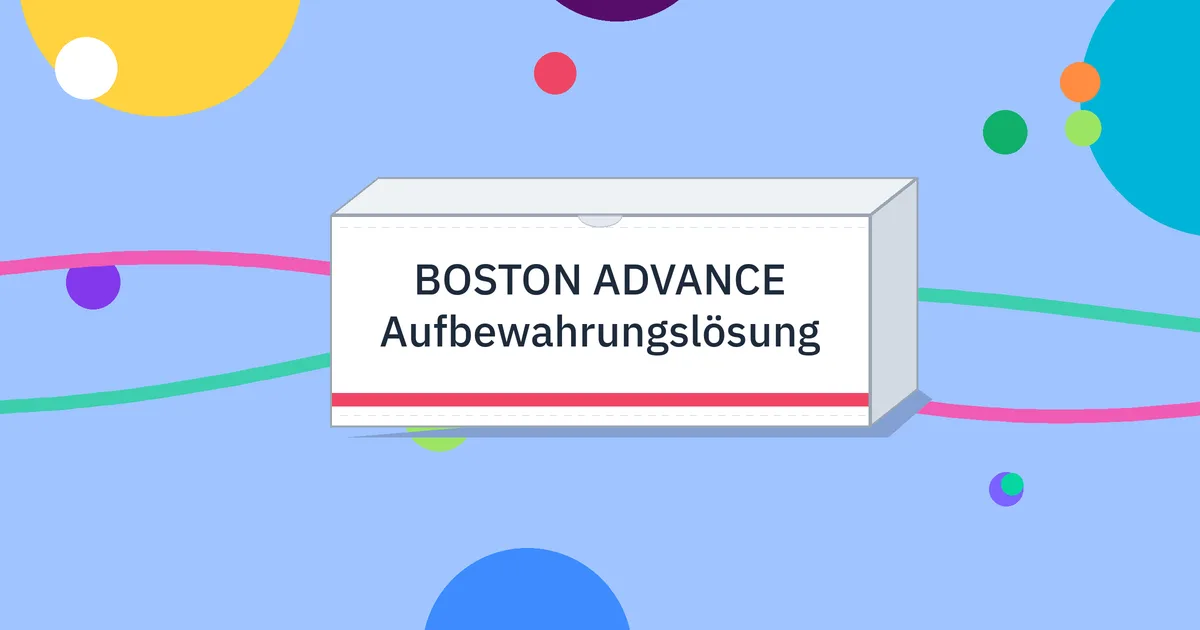 Symbolbild: Packung mit der Aufschrift BOSTON ADVANCE Aufbewahrungslösung (PZN 03903903) – Verfügbarkeit und Bezug in Apotheken in Frankfurt am Main