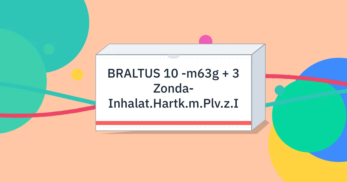 Symbolbild: Packung mit der Aufschrift BRALTUS 10 -m63g + 3 Zonda-Inhalat.Hartk.m.Plv.z.I (PZN 18165546) – Verfügbarkeit und Bezug in Apotheken in Frankfurt am Main