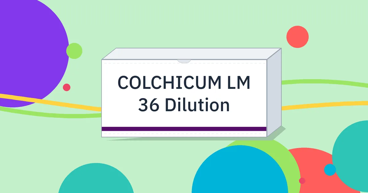 Symbolbild: Packung mit der Aufschrift COLCHICUM LM 36 Dilution (PZN 12832438) – Verfügbarkeit und Bezug in Apotheken in Frankfurt am Main