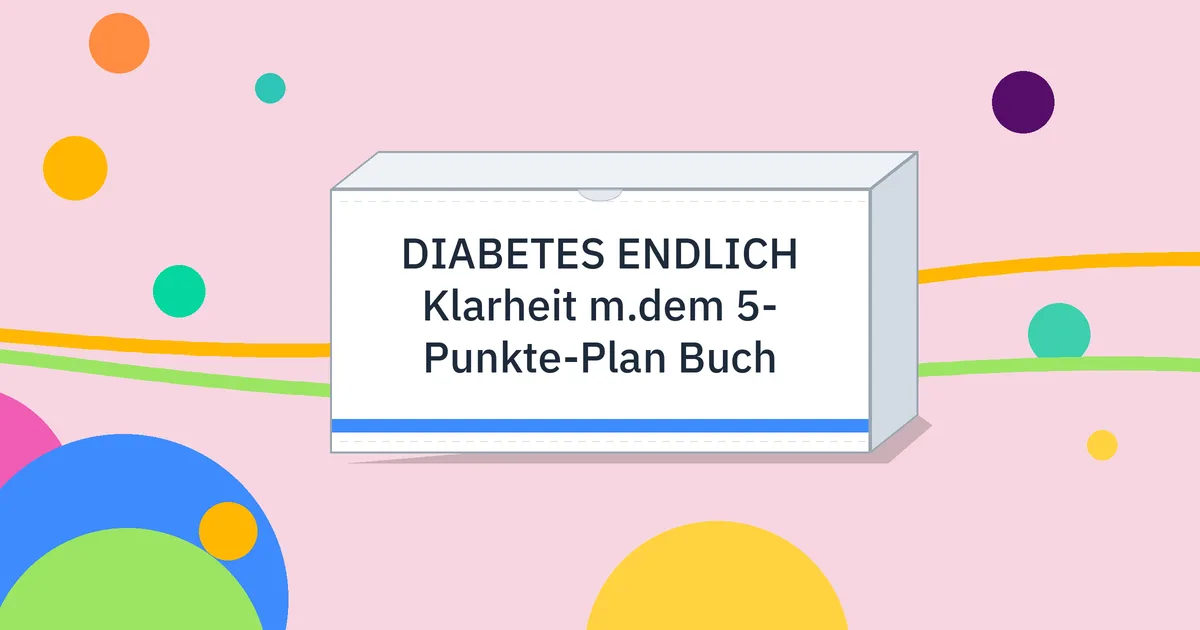 Symbolbild: Packung mit der Aufschrift DIABETES ENDLICH Klarheit m.dem 5-Punkte-Plan Buch (PZN 10918093) – Verfügbarkeit und Bezug in Apotheken in Frankfurt am Main