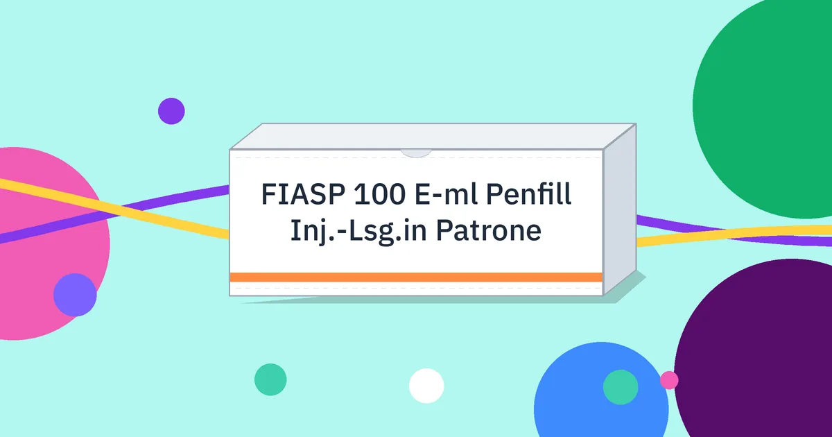 Symbolbild: Packung mit der Aufschrift FIASP 100 E-ml Penfill Inj.-Lsg.in Patrone (PZN 13724828) – Verfügbarkeit und Bezug in Apotheken in Frankfurt am Main