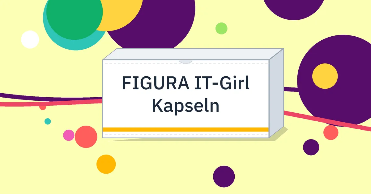Symbolbild: Packung mit der Aufschrift FIGURA IT-Girl Kapseln (PZN 10118197) – Verfügbarkeit und Bezug in Apotheken in Frankfurt am Main