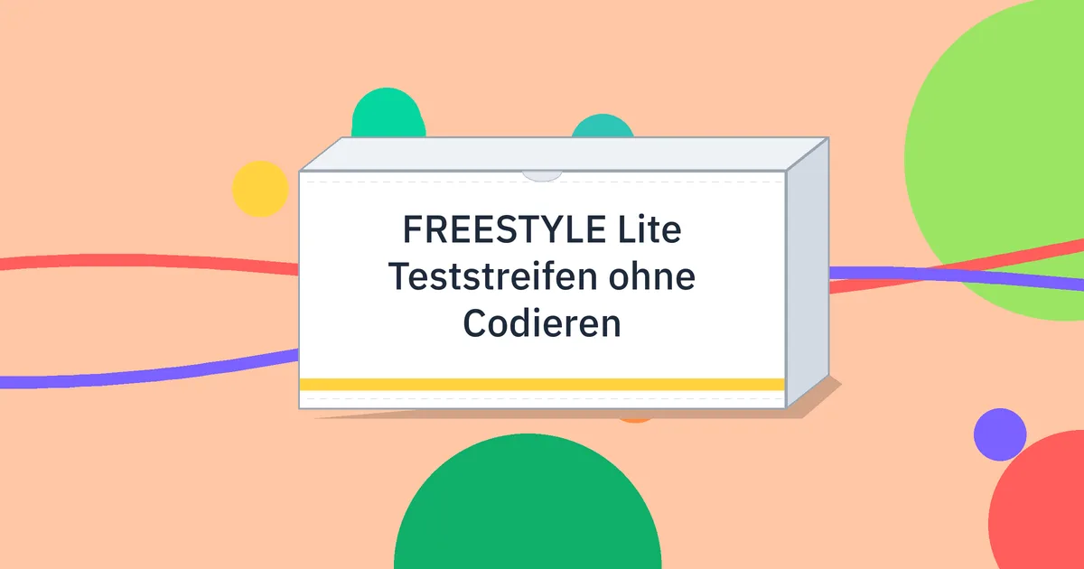 Symbolbild: Packung mit der Aufschrift FREESTYLE Lite Teststreifen ohne Codieren (PZN 00435991) – Verfügbarkeit und Bezug in Apotheken in Frankfurt am Main