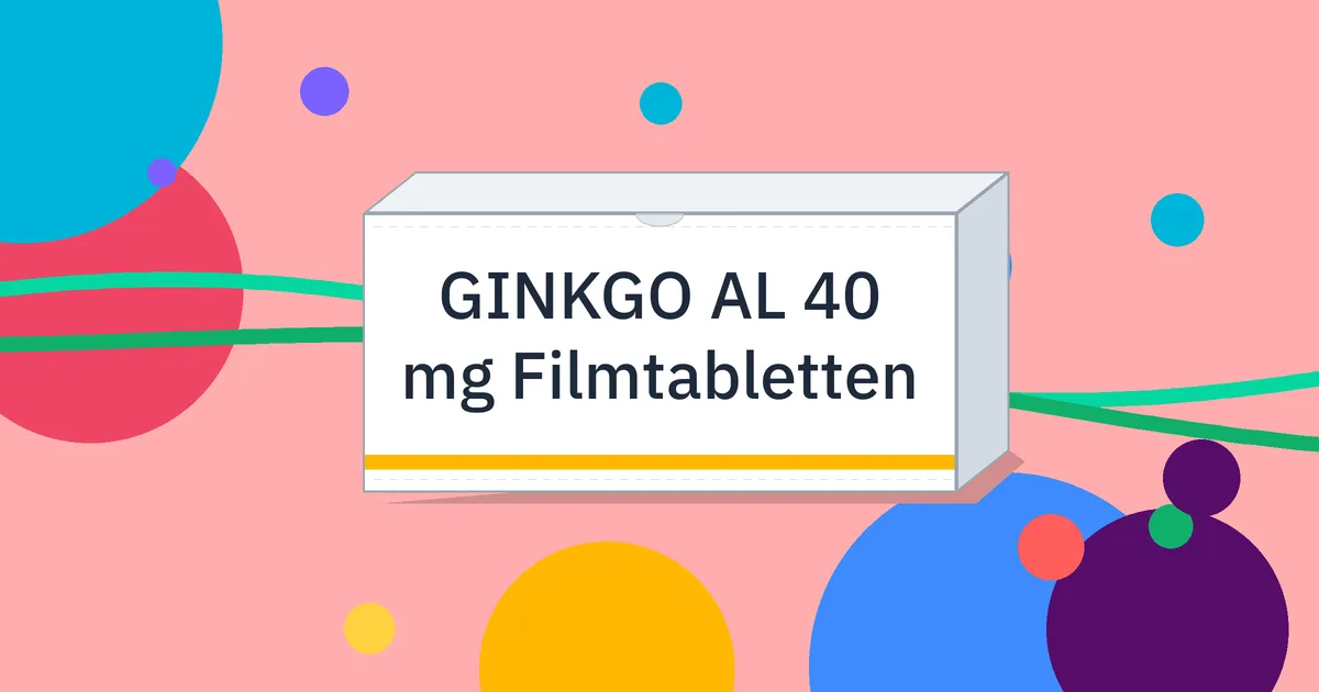 Symbolbild: Packung mit der Aufschrift GINKGO AL 40 mg Filmtabletten (PZN 06565068) – Verfügbarkeit und Bezug in Apotheken in Frankfurt am Main