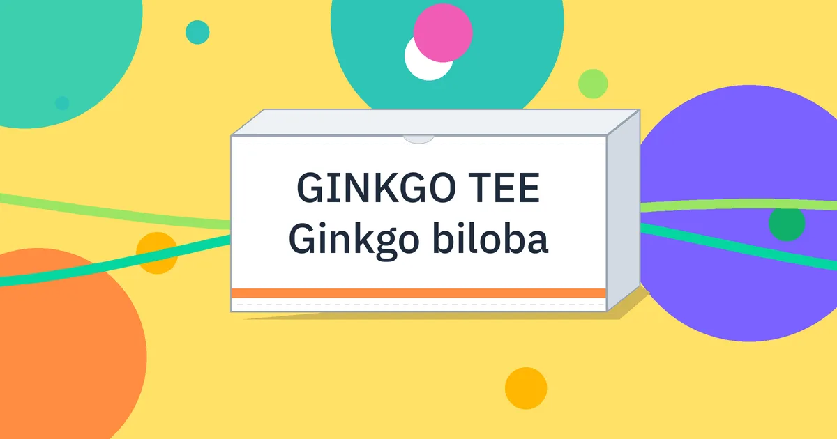 Symbolbild: Packung mit der Aufschrift GINKGO TEE Ginkgo biloba (PZN 13837797) – Verfügbarkeit und Bezug in Apotheken in Frankfurt am Main