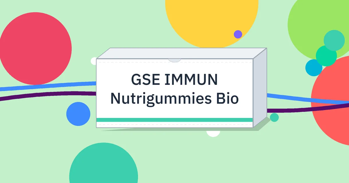Symbolbild: Packung mit der Aufschrift GSE IMMUN Nutrigummies Bio (PZN 18324140) – Verfügbarkeit und Bezug in Apotheken in Frankfurt am Main