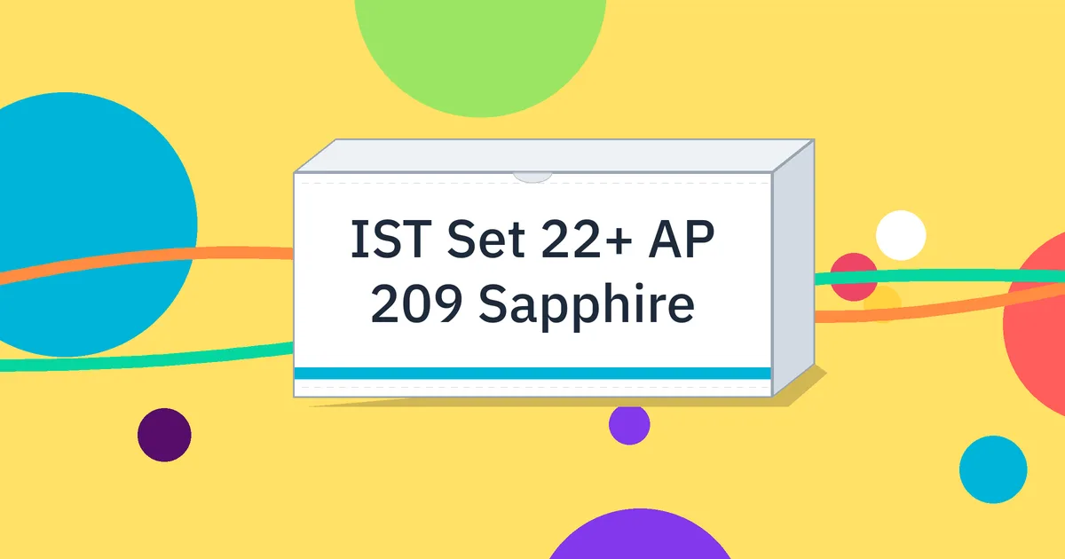 Symbolbild: Packung mit der Aufschrift IST Set 22+ AP 209 Sapphire (PZN 19493471) – Verfügbarkeit und Bezug in Apotheken in Frankfurt am Main