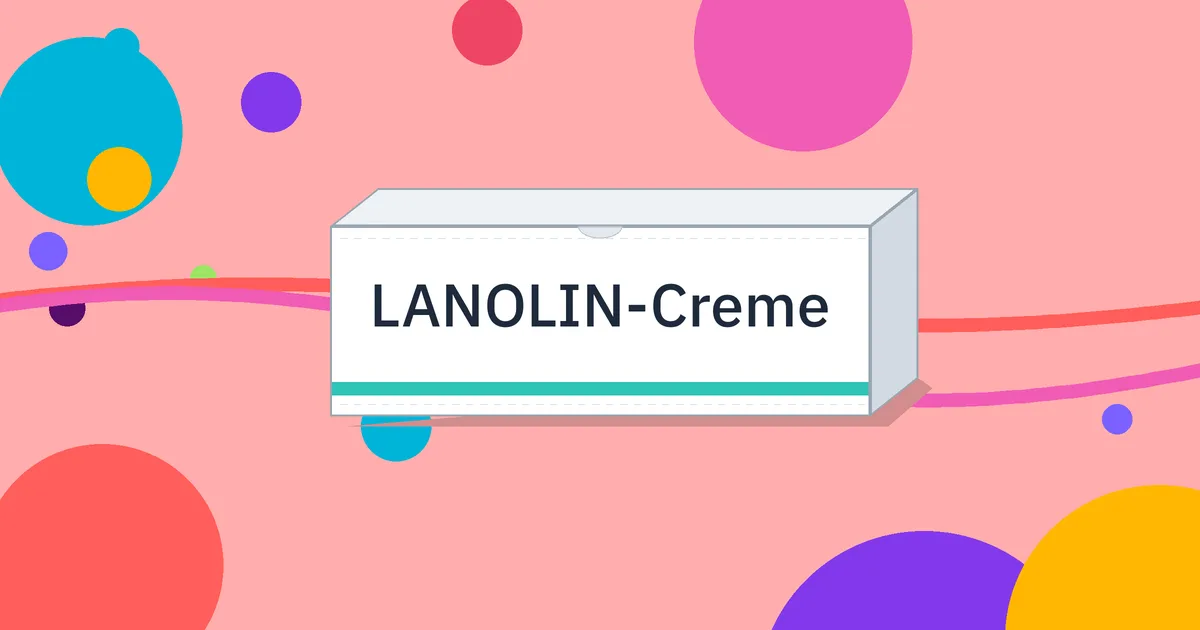 Symbolbild: Packung mit der Aufschrift LANOLIN-Creme (PZN 18452398) – Verfügbarkeit und Bezug in Apotheken in Frankfurt am Main