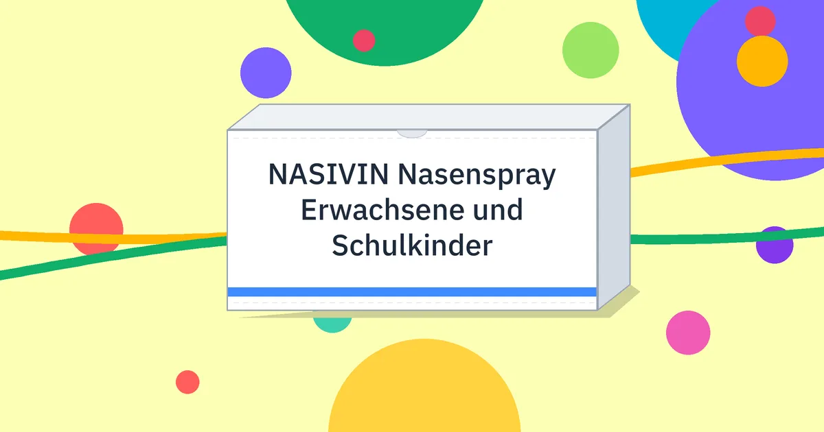 Symbolbild: Packung mit der Aufschrift NASIVIN Nasenspray Erwachsene und Schulkinder (PZN 13246091) – Verfügbarkeit und Bezug in Apotheken in Frankfurt am Main