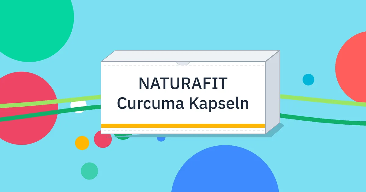 Symbolbild: Packung mit der Aufschrift NATURAFIT Curcuma Kapseln (PZN 09269436) – Verfügbarkeit und Bezug in Apotheken in Frankfurt am Main