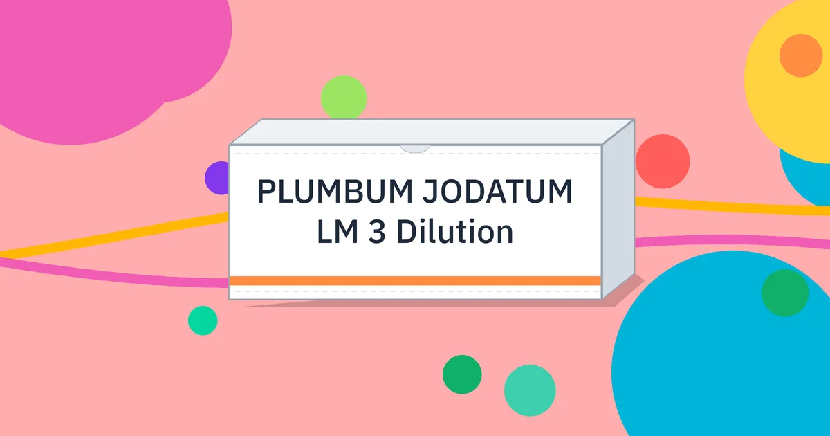 Symbolbild: Packung mit der Aufschrift PLUMBUM JODATUM LM 3 Dilution (PZN 13040573) – Verfügbarkeit und Bezug in Apotheken in Frankfurt am Main