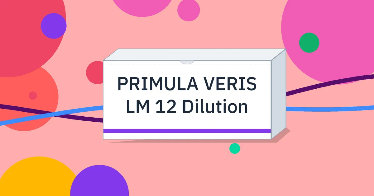 Symbolbild: Packung mit der Aufschrift PRIMULA VERIS LM 12 Dilution (PZN 13667510) – Verfügbarkeit und Bezug in Apotheken in Frankfurt am Main
