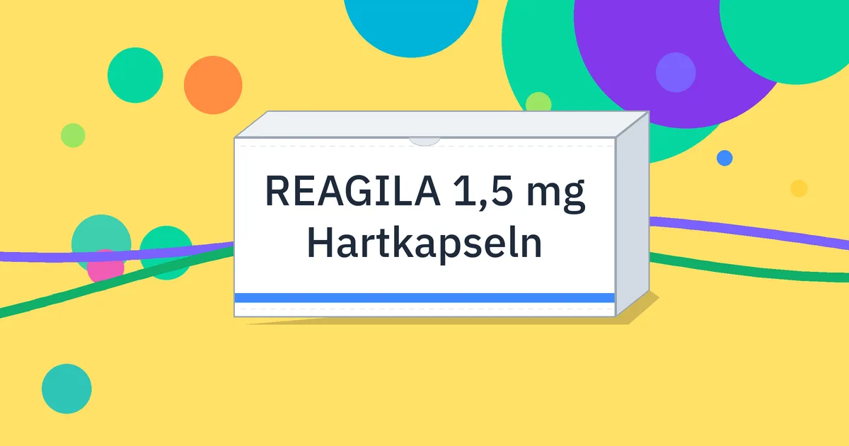 Symbolbild: Packung mit der Aufschrift REAGILA 1,5 mg Hartkapseln (PZN 14016482) – Verfügbarkeit und Bezug in Apotheken in Frankfurt am Main