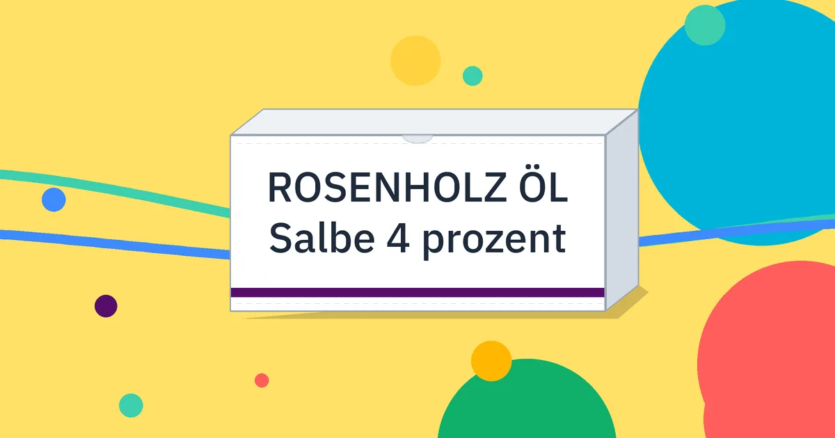 Symbolbild: Packung mit der Aufschrift ROSENHOLZ ÖL Salbe 4 prozent (PZN 18901301) – Verfügbarkeit und Bezug in Apotheken in Frankfurt am Main
