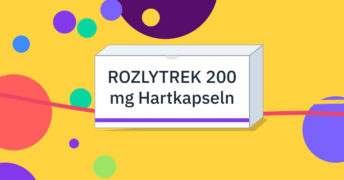 Symbolbild: Packung mit der Aufschrift ROZLYTREK 200 mg Hartkapseln (PZN 15292830) – Verfügbarkeit und Bezug in Apotheken in Frankfurt am Main