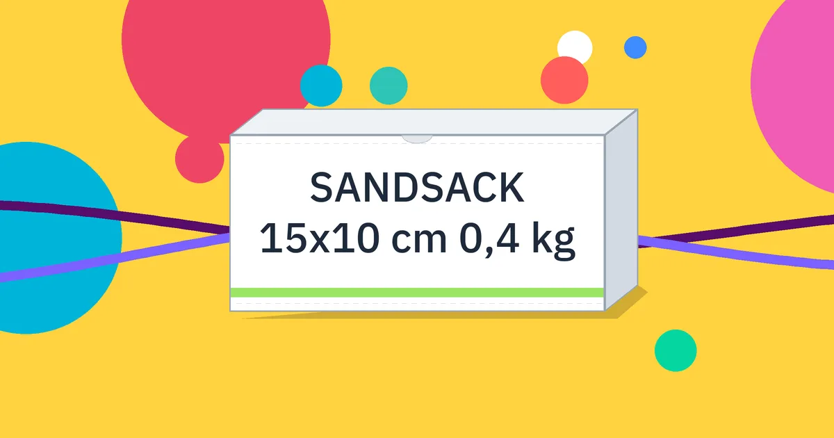 Symbolbild: Packung mit der Aufschrift SANDSACK 15x10 cm 0,4 kg (PZN 04849382) – Verfügbarkeit und Bezug in Apotheken in Frankfurt am Main