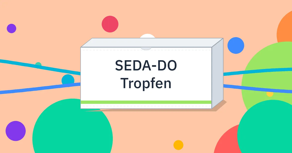 Symbolbild: Packung mit der Aufschrift SEDA-DO Tropfen (PZN 06957816) – Verfügbarkeit und Bezug in Apotheken in Frankfurt am Main