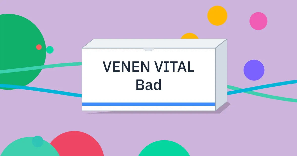 Symbolbild: Packung mit der Aufschrift VENEN VITAL Bad (PZN 03636299) – Verfügbarkeit und Bezug in Apotheken in Frankfurt am Main