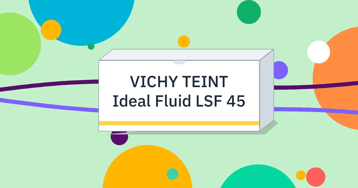 Symbolbild: Packung mit der Aufschrift VICHY TEINT Ideal Fluid LSF 45 (PZN 10169711) – Verfügbarkeit und Bezug in Apotheken in Frankfurt am Main