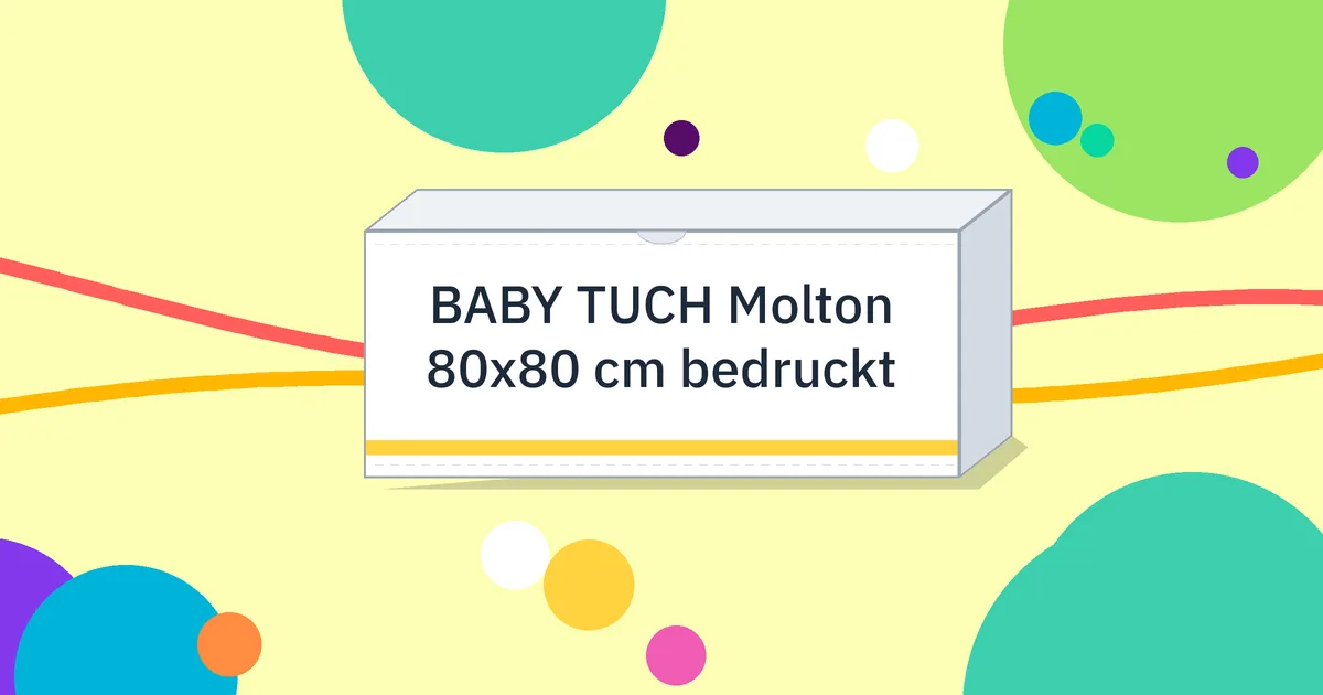 Symbolbild: Packung mit der Aufschrift BABY TUCH Molton 80x80 cm bedruckt (PZN 02766522) – Verfügbarkeit und Bezug in Apotheken in Frankfurt am Main