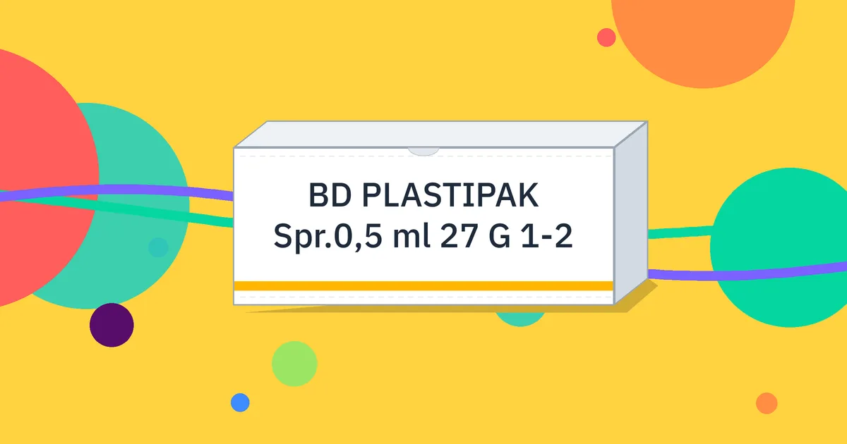 Symbolbild: Packung mit der Aufschrift BD PLASTIPAK Spr.0,5 ml 27 G 1-2 (PZN 03086723) – Verfügbarkeit und Bezug in Apotheken in Frankfurt am Main