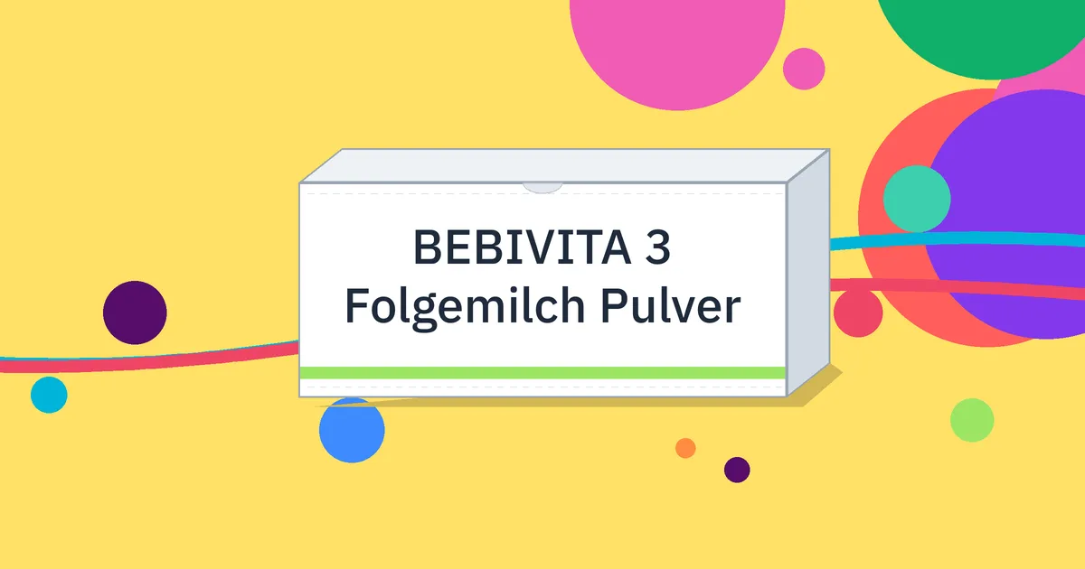 Symbolbild: Packung mit der Aufschrift BEBIVITA 3 Folgemilch Pulver (PZN 04340431) – Verfügbarkeit und Bezug in Apotheken in Frankfurt am Main