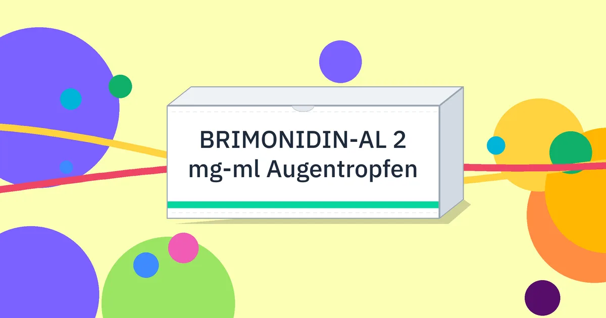 Symbolbild: Packung mit der Aufschrift BRIMONIDIN-AL 2 mg-ml Augentropfen (PZN 18821766) – Verfügbarkeit und Bezug in Apotheken in Frankfurt am Main