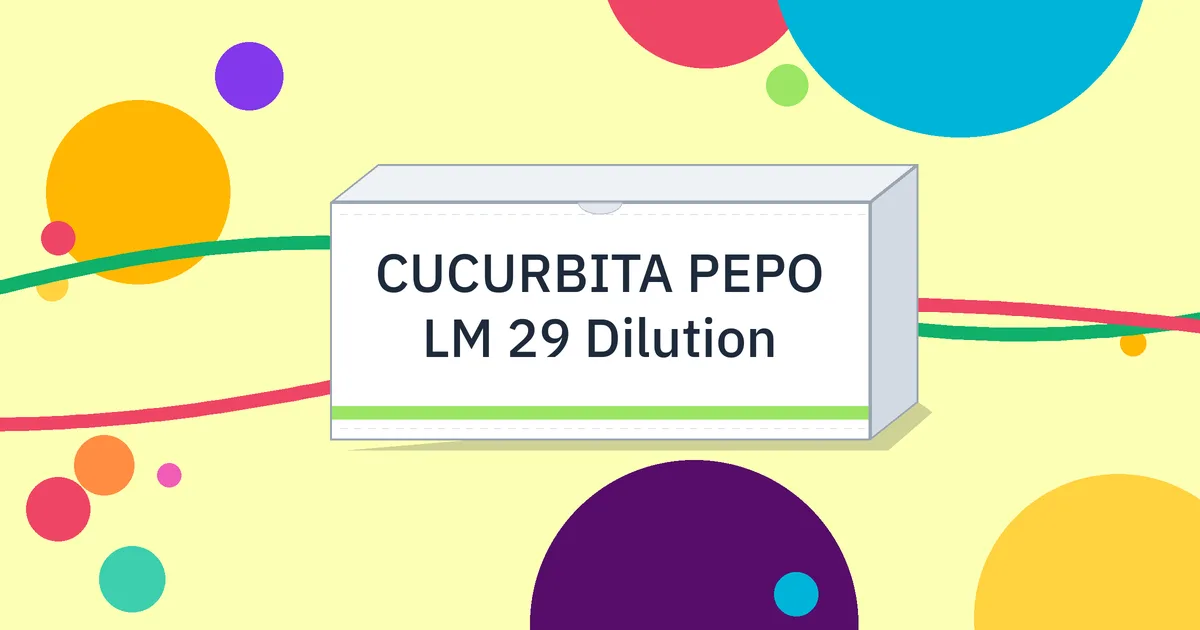 Symbolbild: Packung mit der Aufschrift CUCURBITA PEPO LM 29 Dilution (PZN 13457474) – Verfügbarkeit und Bezug in Apotheken in Frankfurt am Main