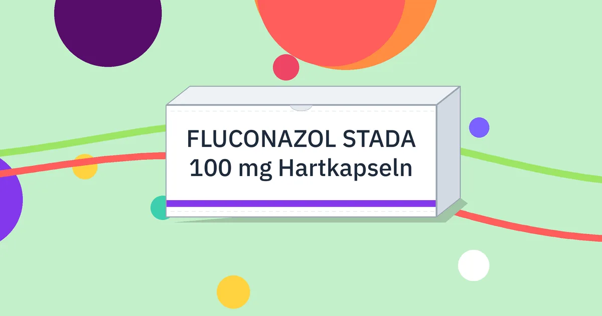 Symbolbild: Packung mit der Aufschrift FLUCONAZOL STADA 100 mg Hartkapseln (PZN 04126465) – Verfügbarkeit und Bezug in Apotheken in Frankfurt am Main