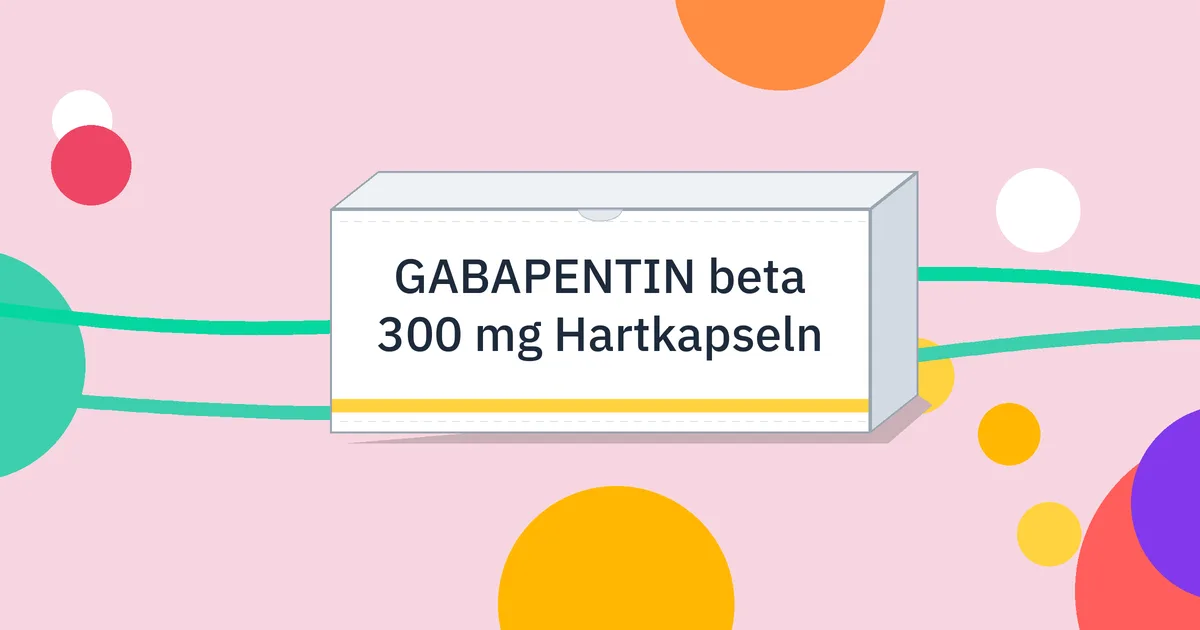 Symbolbild: Packung mit der Aufschrift GABAPENTIN beta 300 mg Hartkapseln (PZN 00792219) – Verfügbarkeit und Bezug in Apotheken in Frankfurt am Main