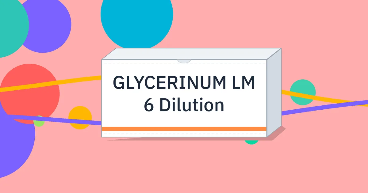 Symbolbild: Packung mit der Aufschrift GLYCERINUM LM 6 Dilution (PZN 12880265) – Verfügbarkeit und Bezug in Apotheken in Frankfurt am Main
