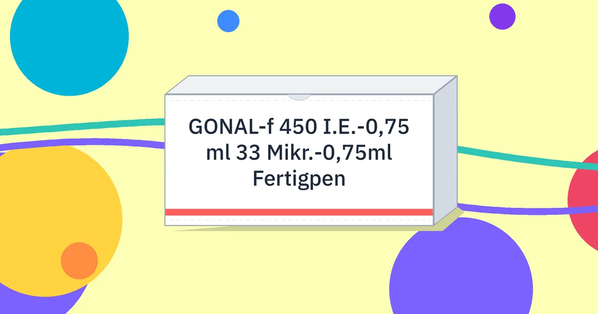 Symbolbild: Packung mit der Aufschrift GONAL-f 450 I.E.-0,75 ml 33 Mikr.-0,75ml Fertigpen (PZN 09646790) – Verfügbarkeit und Bezug in Apotheken in Frankfurt am Main