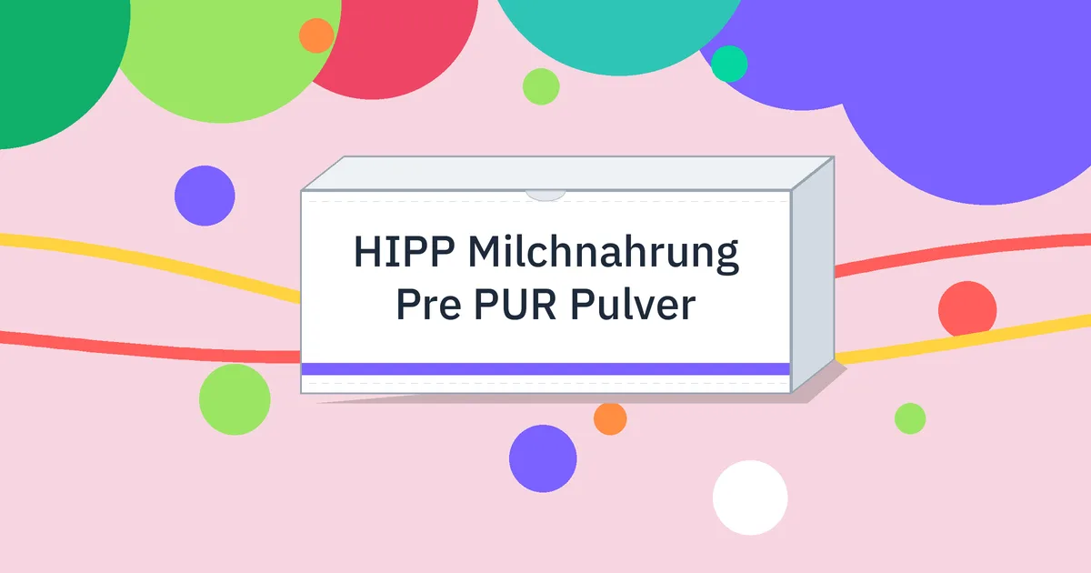 Symbolbild: Packung mit der Aufschrift HIPP Milchnahrung Pre PUR Pulver (PZN 20162124) – Verfügbarkeit und Bezug in Apotheken in Frankfurt am Main