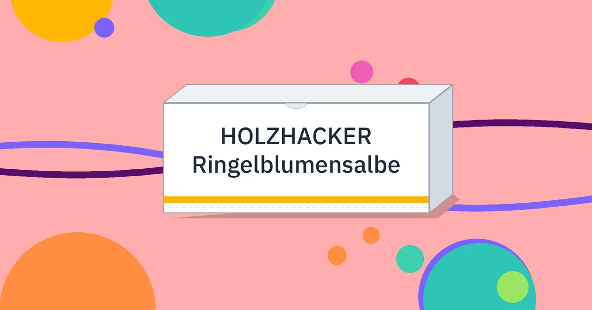 Symbolbild: Packung mit der Aufschrift HOLZHACKER Ringelblumensalbe (PZN 20892839) – Verfügbarkeit und Bezug in Apotheken in Frankfurt am Main