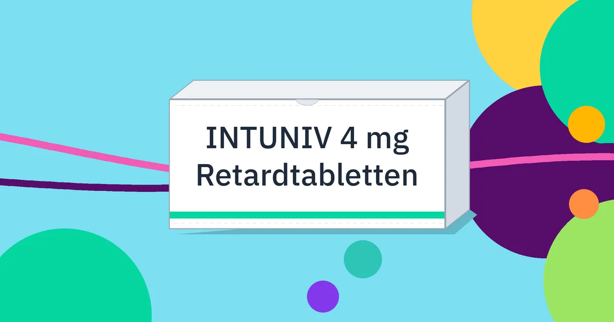 Symbolbild: Packung mit der Aufschrift INTUNIV 4 mg Retardtabletten (PZN 19439744) – Verfügbarkeit und Bezug in Apotheken in Frankfurt am Main